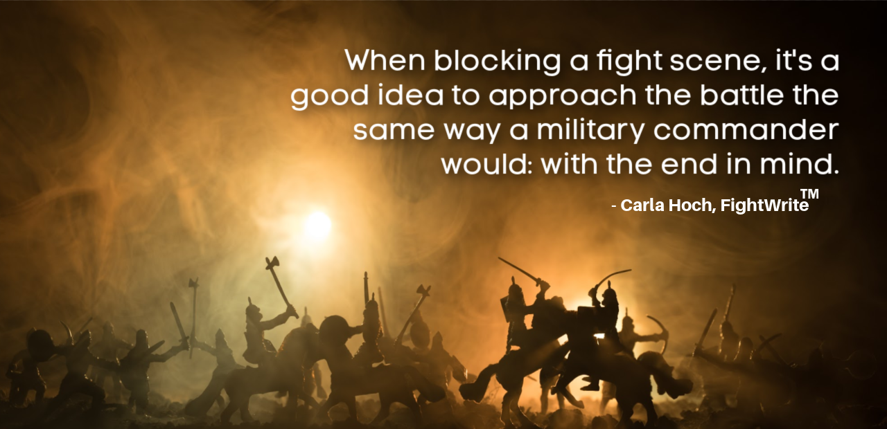Blocking a Fight Scene – Mapping - FightWrite